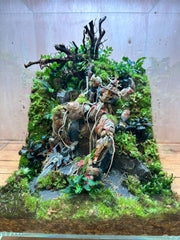 GUNPLA TERRARIUM - Forgotten Aerial (25x25x35cm) – Green Chapter