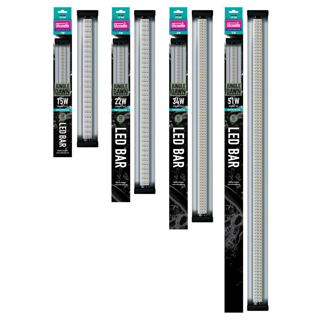 ARCADIA LIGHTING Jungle Dawn LED Bar – Green Chapter